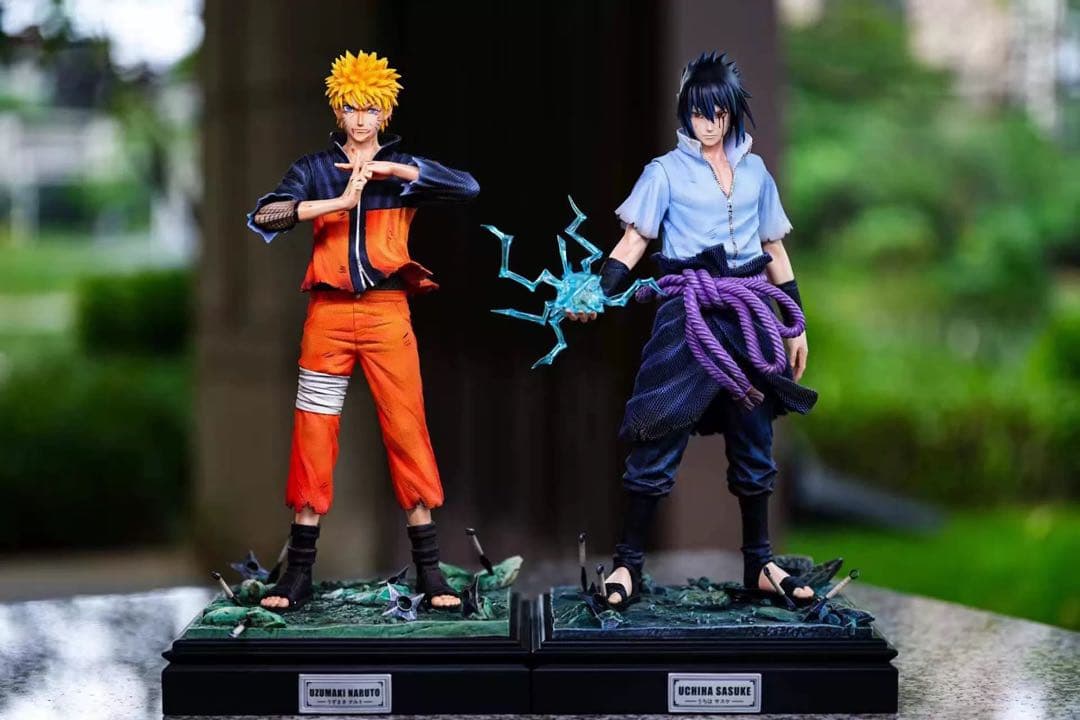ナルト＆サスケ　ナルト疾風伝　NARUTO　フィギュア　ガレージキット