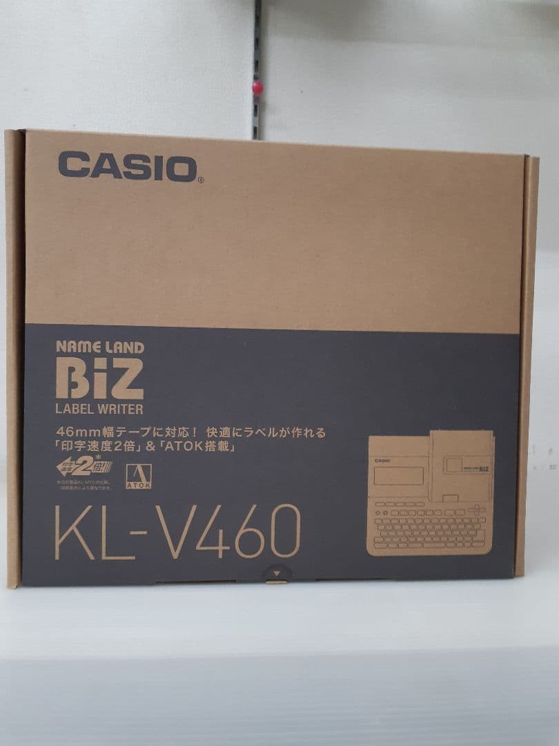 専用です　新品 未開封カシオネームランド ラベルライター★Biz KL-V460