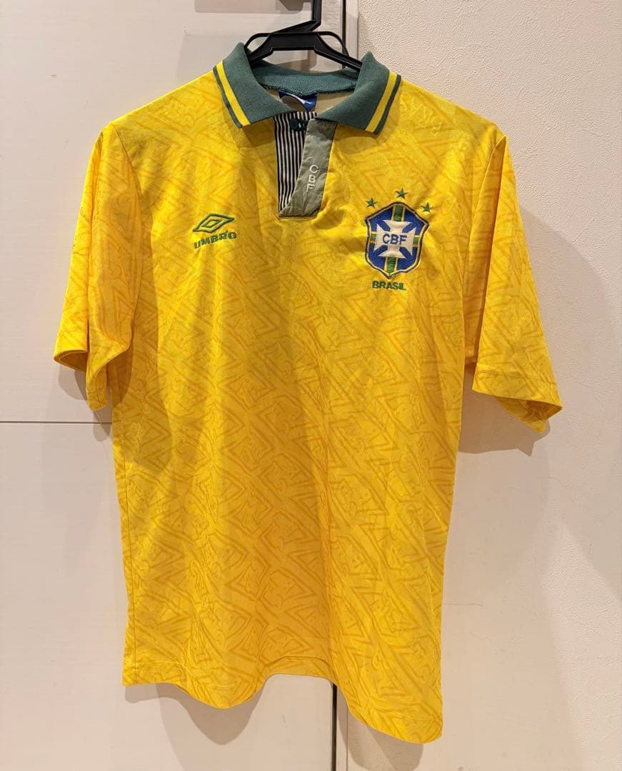 UMBRO ブラジル代表 1991/1993 ホームユニフォーム 15番 M