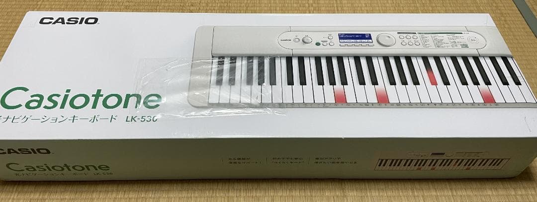 T*u様 CASIO LK-530 光ナビゲーションキーボード 61鍵盤 カシオ