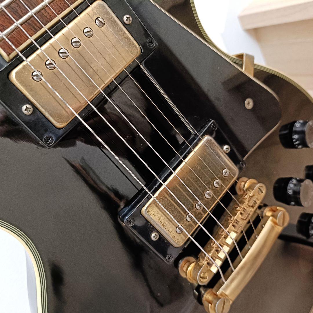 【メンテ済】Epiphone Les Paul CUSTOM ブラック