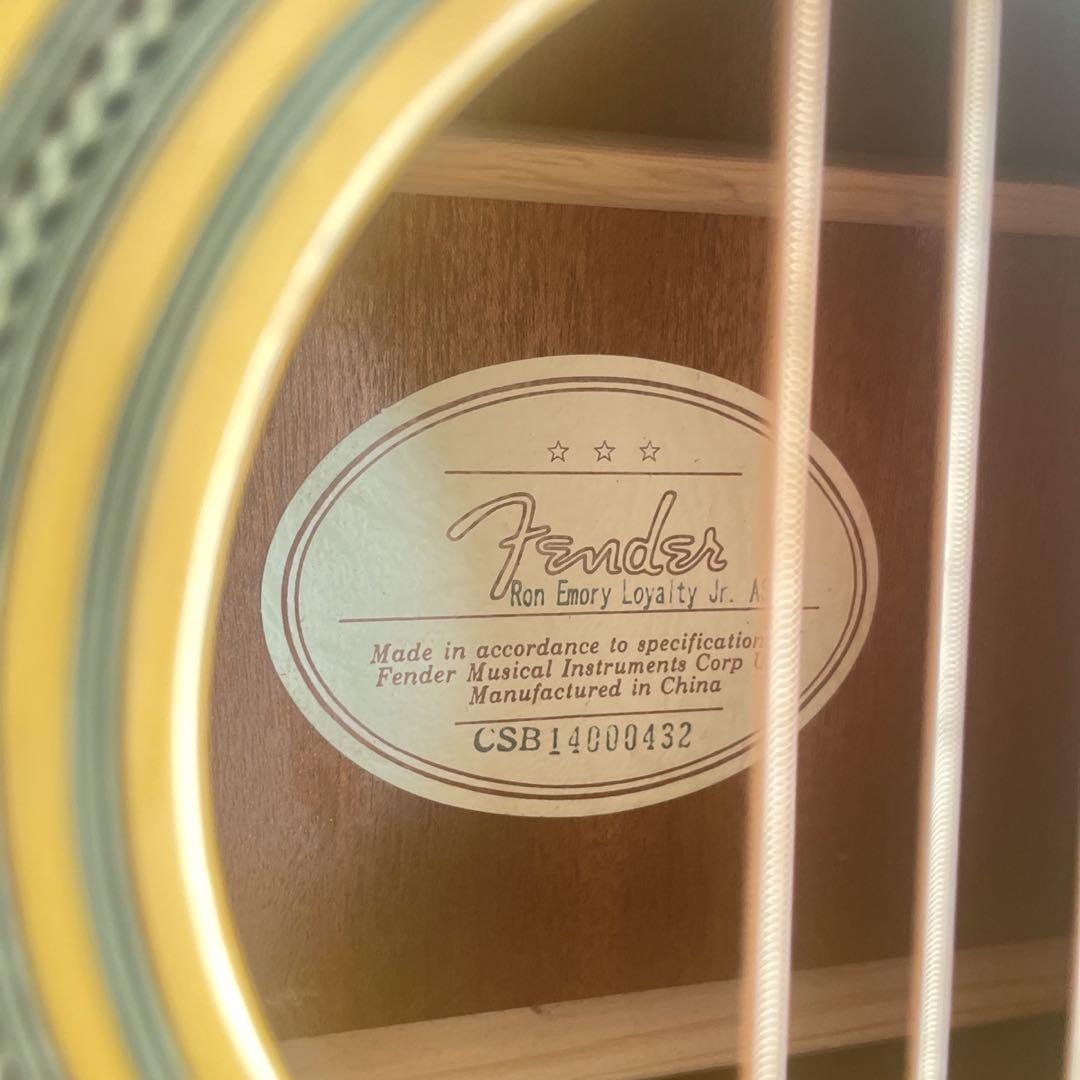フェンダー Fender Ron Emory Loyalty Parlor 美品