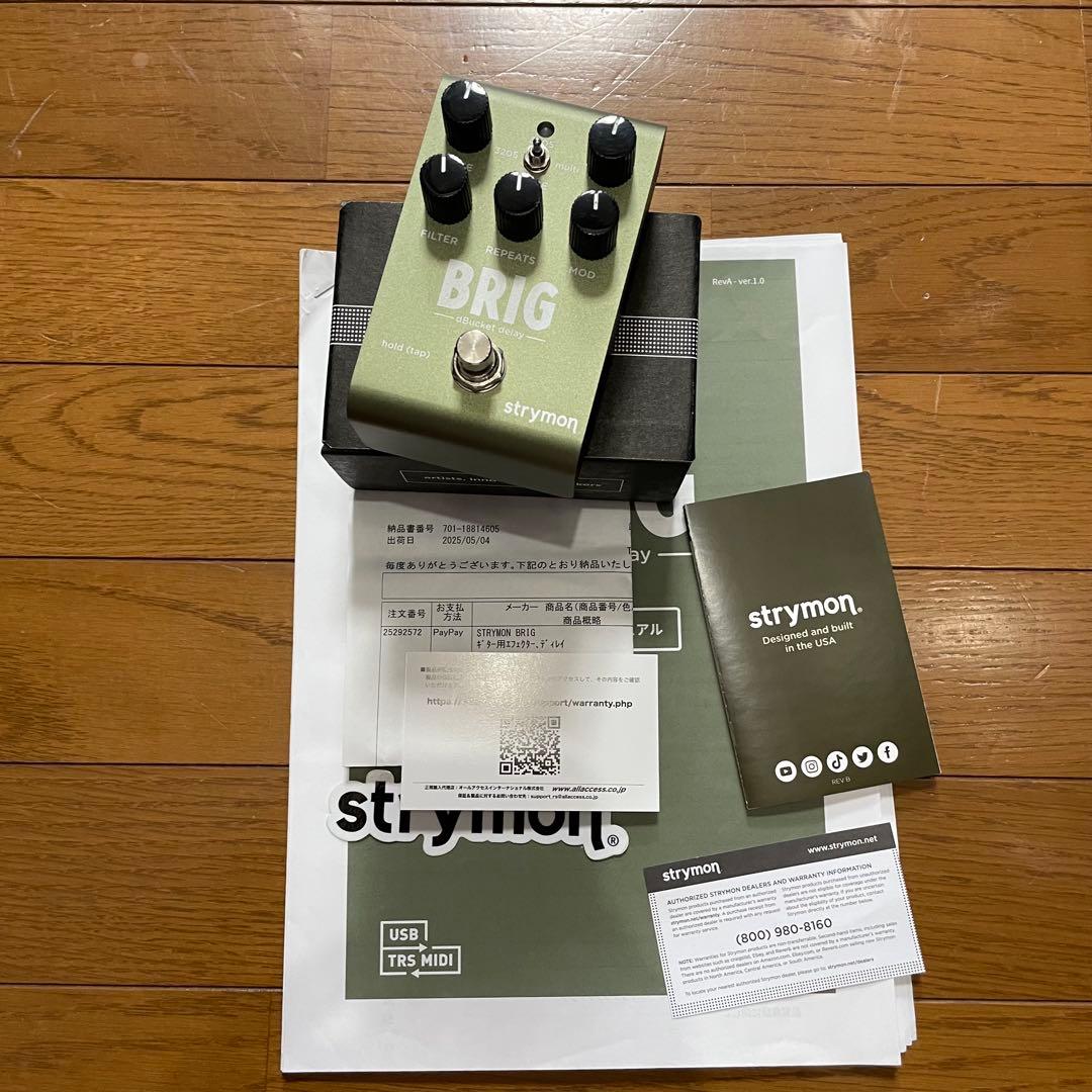 Strymon BRIGディレイ美品