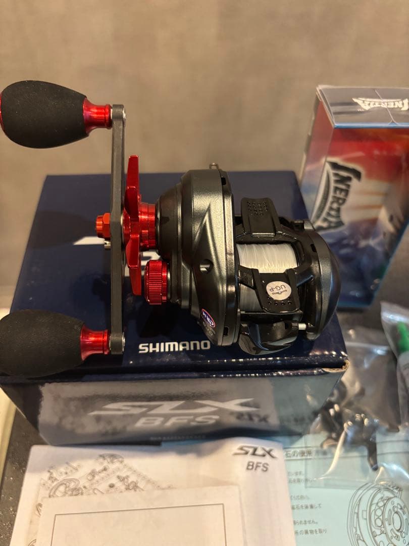 SHIMANO SLX BFS セントラルオリジナルカスタムチューンドリール美品