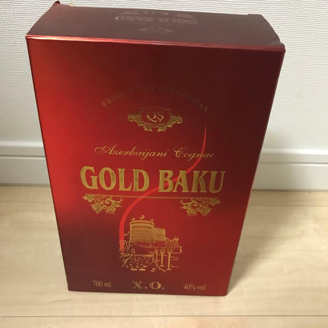 【コニャック】Gold Baku cognac X.O. 700ml 40%