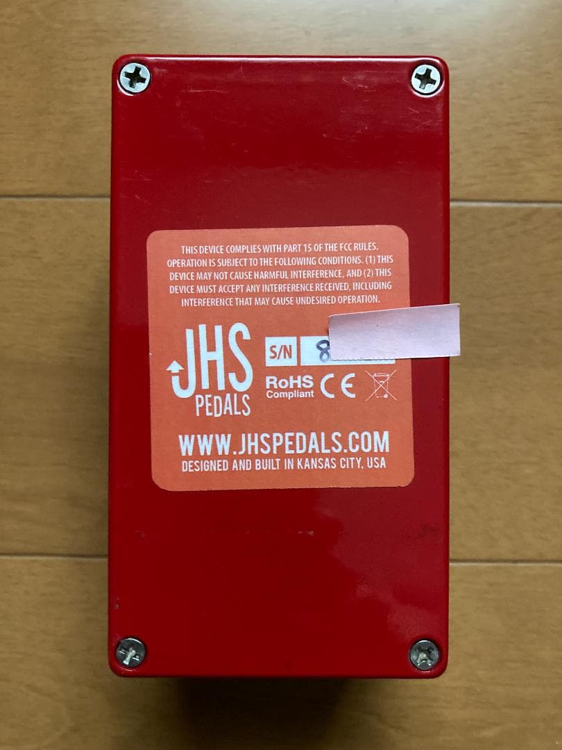 JHS PEDALS Angry Charlie V3　美品