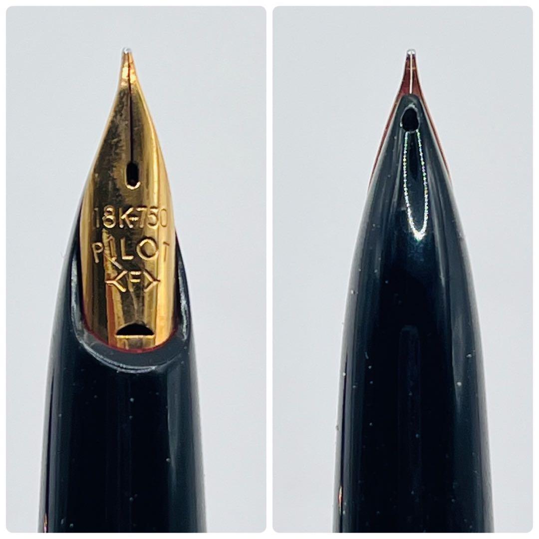 PILOT 万年筆 18K ブラック ゴールド