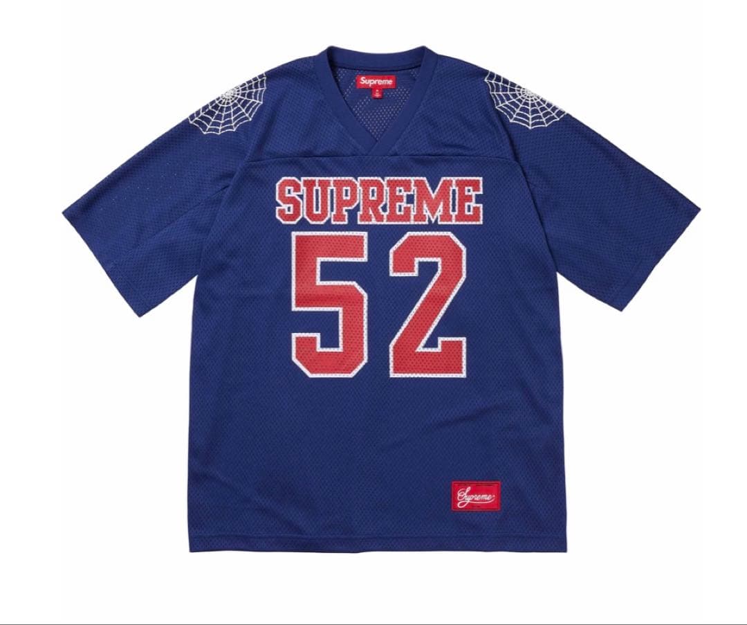 シャツ Supreme Spiderweb Football Jersey