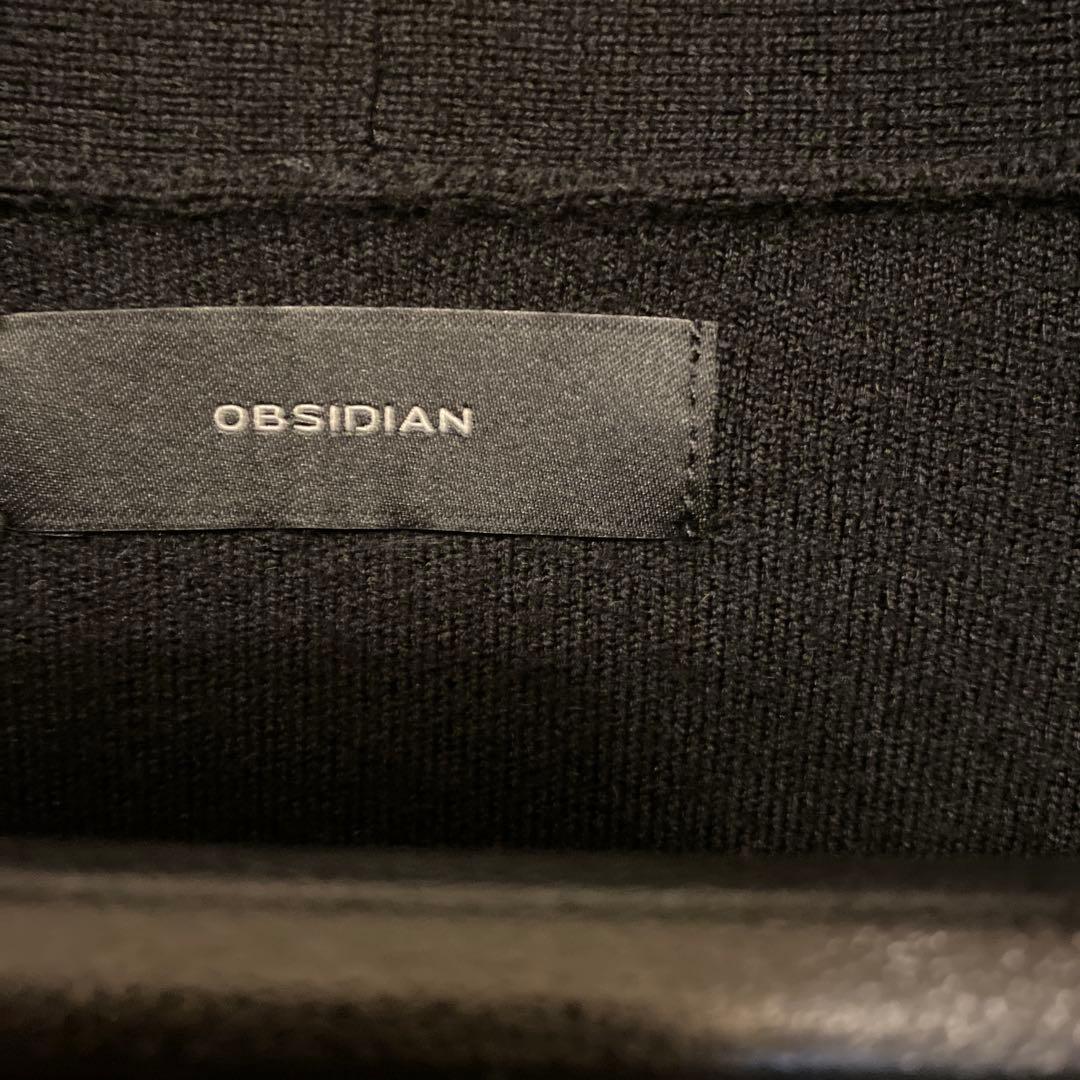 OBSIDIAN golfニットベスト　M size