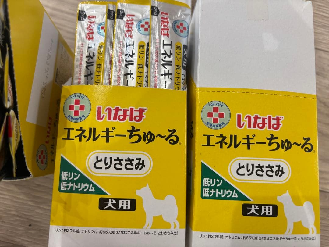 いなば エネルギーちゅ〜る とりささみ 犬用　112本　低リン　低ナトリウム　腎
