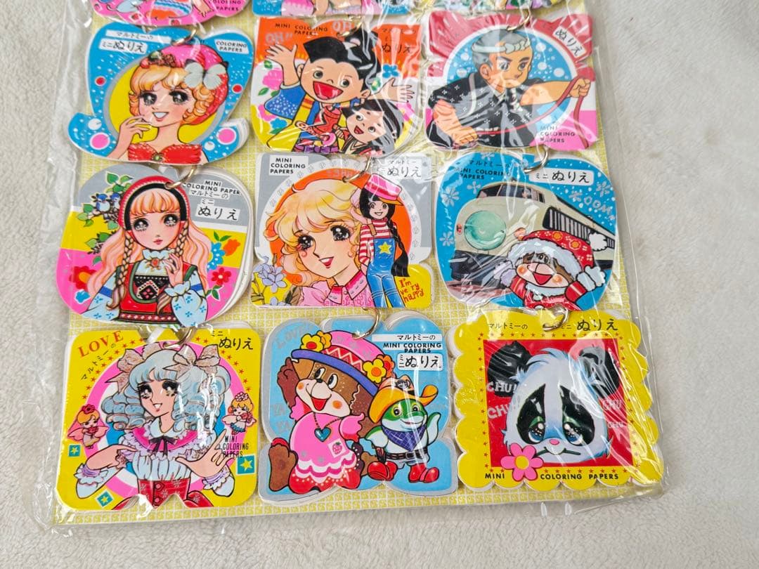 昭和レトロ　マルトミー　ミニぬりえ　マルトミ　レトロぬりえ　希少　極美品