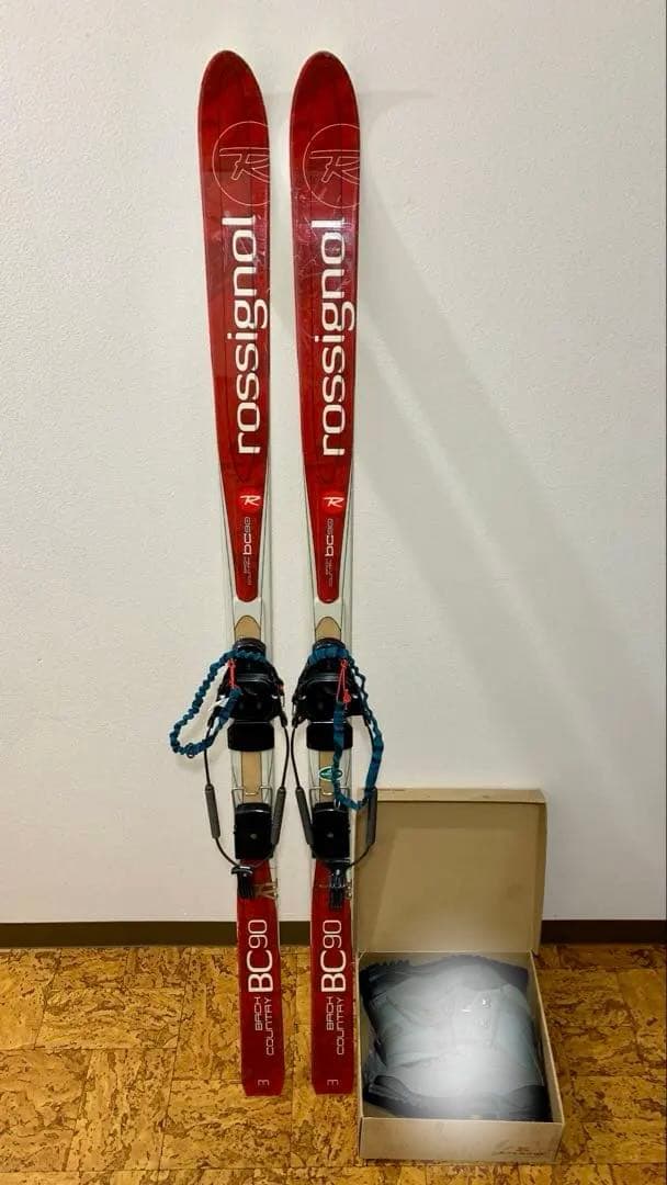 rossignol BC90 スキー バインディング付き 靴は含まれません 最終