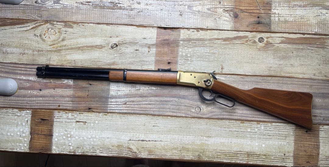 u*8様 マルシン製 ウィンチェスター M1892 リアルウッド 真鍮レシーバー