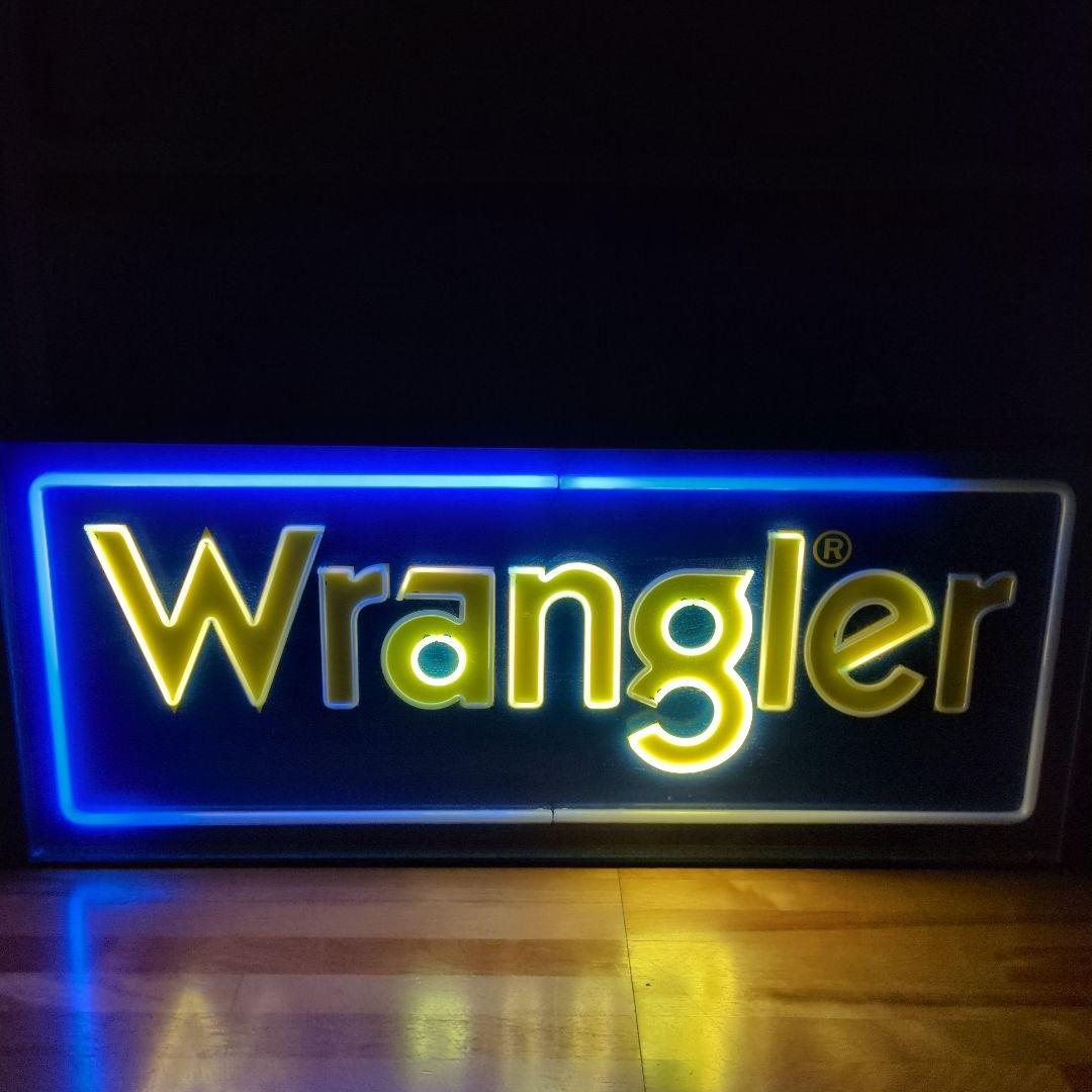 希少 レア Wrangler ネオンサイン NEON 看板　非売品