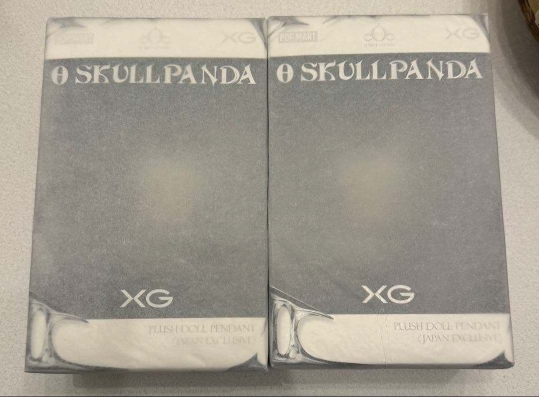 XG 日本限定 SKULLPANDA ぬいぐるみ 2点セット　1点売りもできます