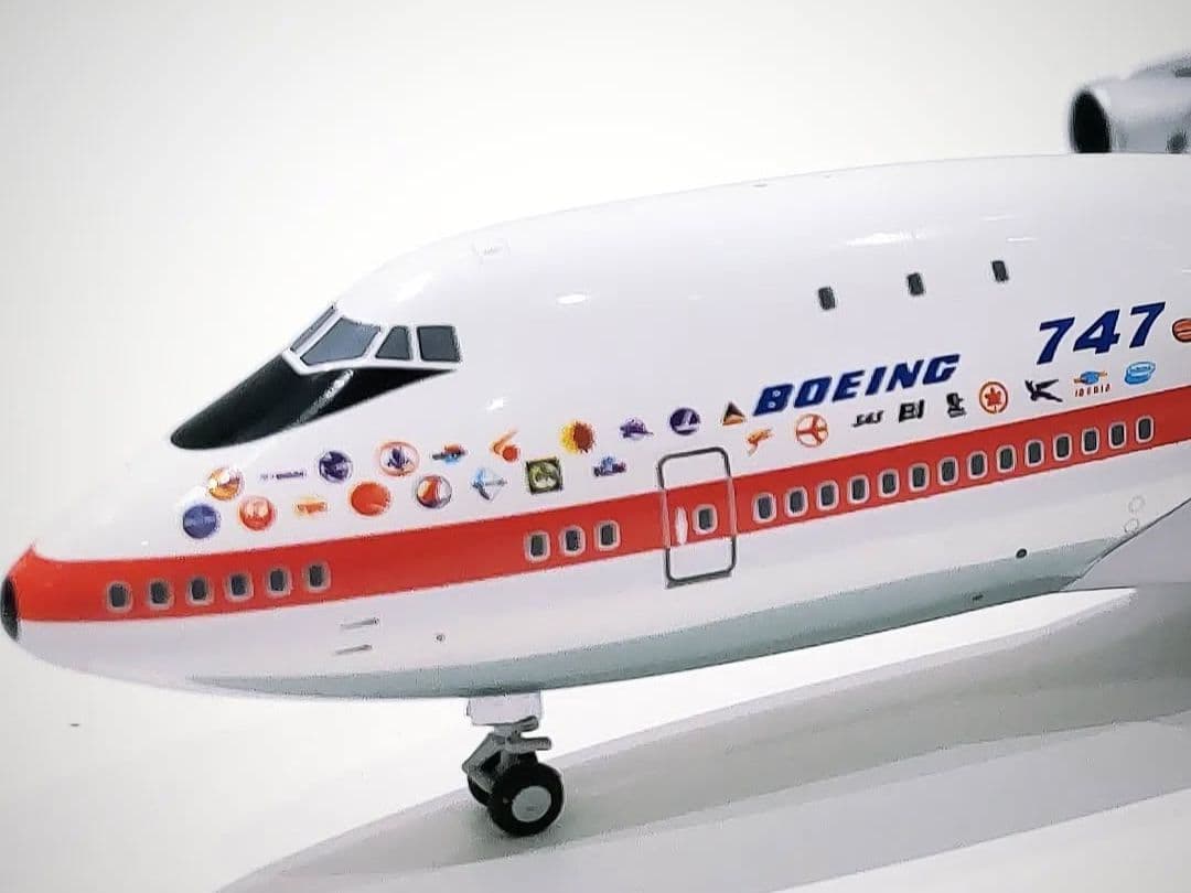 Boeing 747 模型　1/400