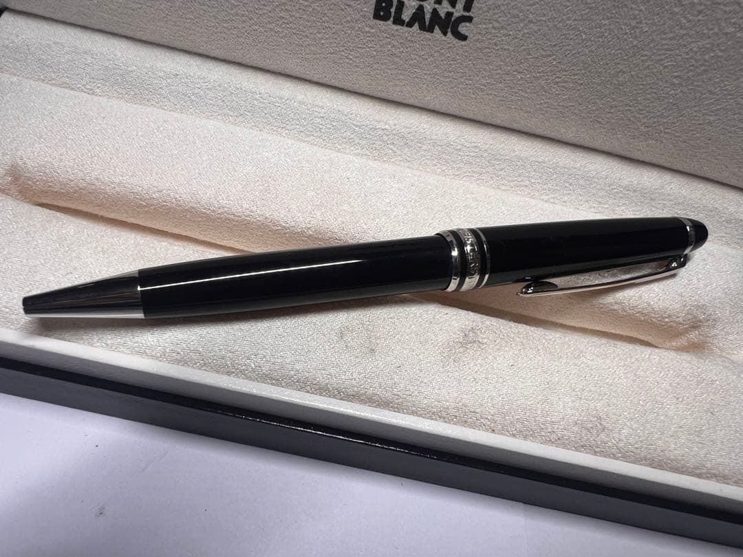 MONT BLANC 黒 ボールペン 本体 専用ケース付き　美品