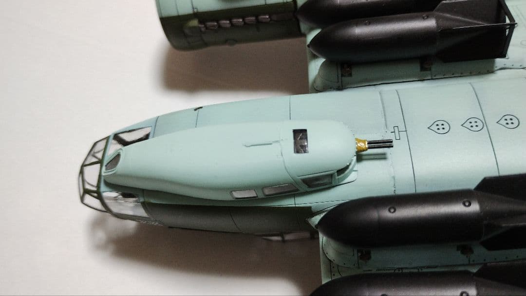 プラモデル完成機　1/48　ユンカース　Ju88A-4
