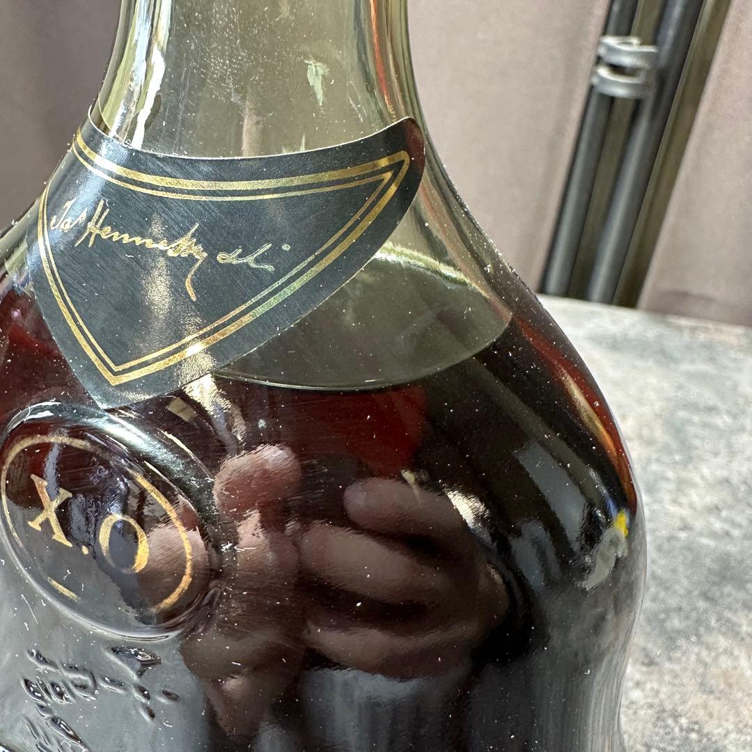 Hennessy XO コニャック 700ml 金キャップ　グリーンボトル