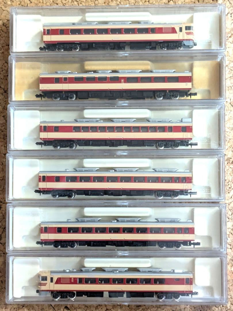 【中古】鉄道模型Nゲージ　車両各種&レールセット（EF58・キハ82他）