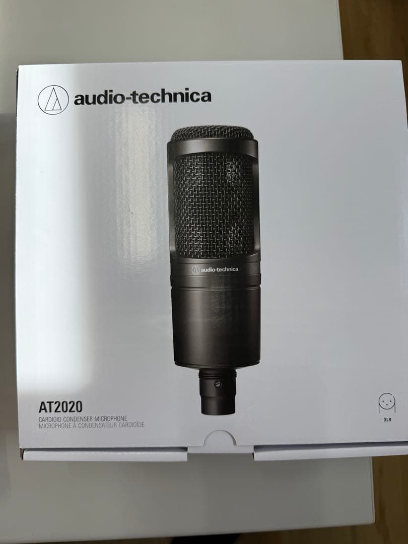 【新品】audio-technica AT2020 コンデンサーマイク
