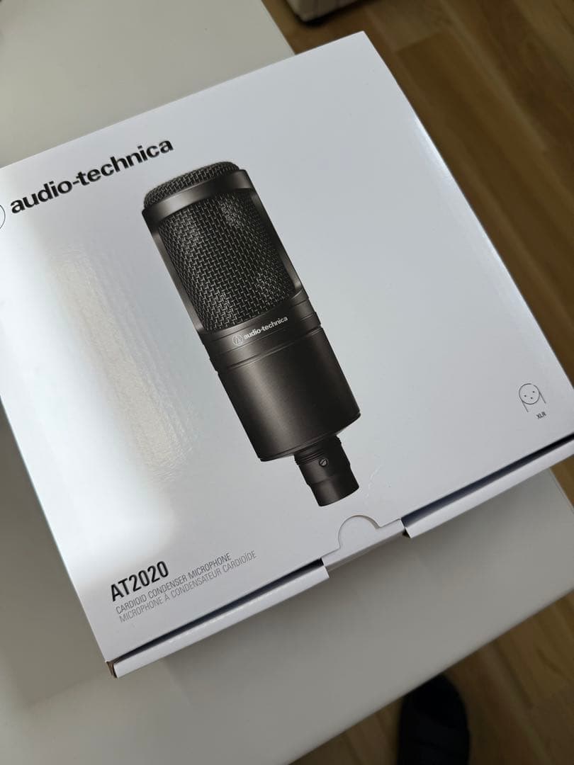 【新品】audio-technica AT2020 コンデンサーマイク