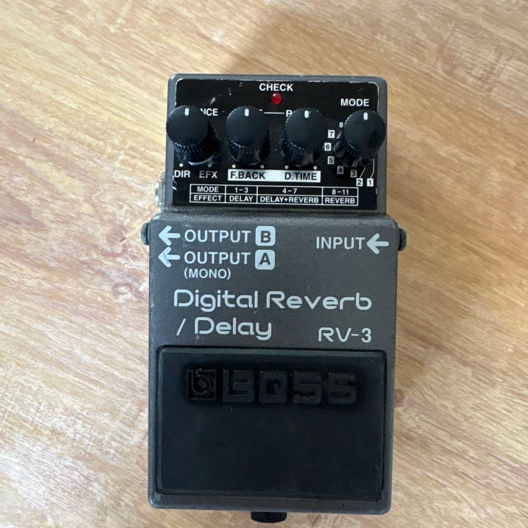 ギター Digital Reverb / Delay RV-3