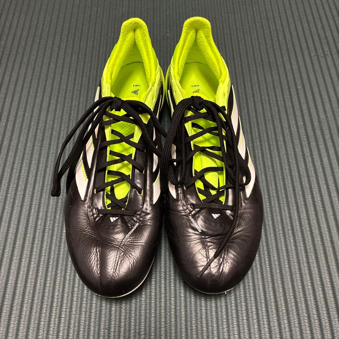 adidas Copa サッカーシューズ ブラック/ライム