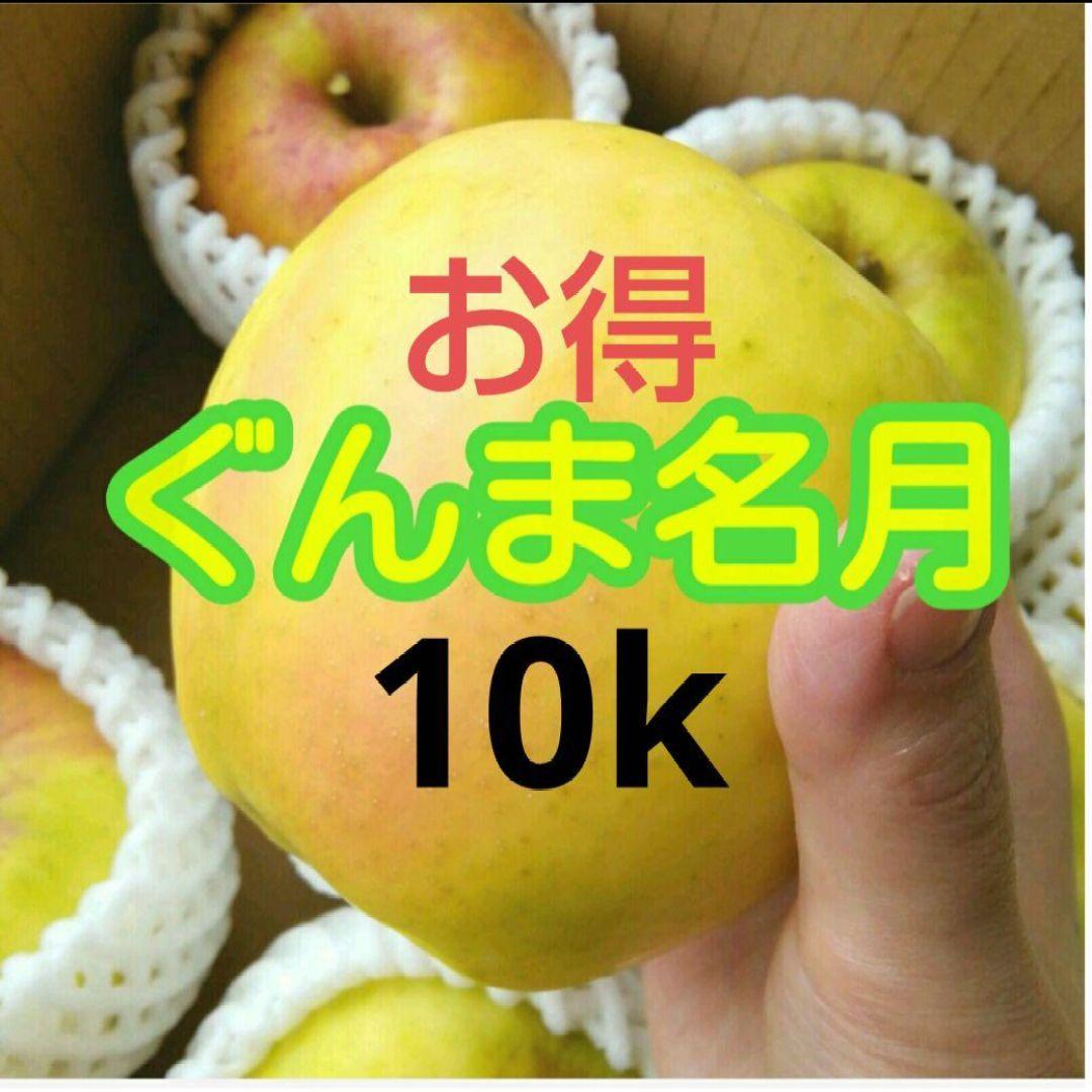 お得10k　ぐんま名月　じぃじの美味しい林檎