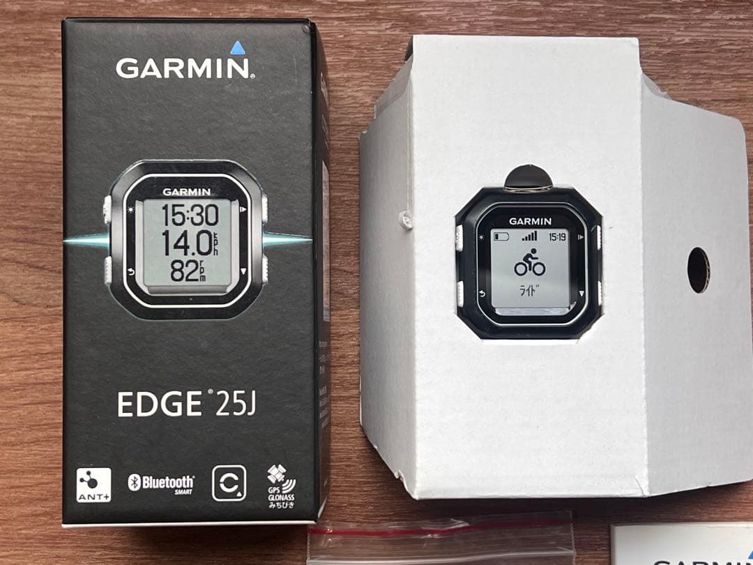 Garmin Edge 25J サイクルコンピューター 1番小さく軽いです