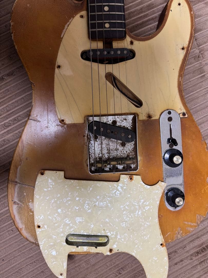 Fender Telecaster 1968年製 ビグスビー痕あり ローズ指板