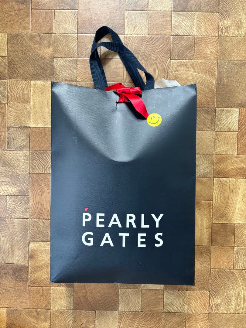新品タグ付き　PEARLY GATES ネイビー ポロシャツ サイズ5 メンズ