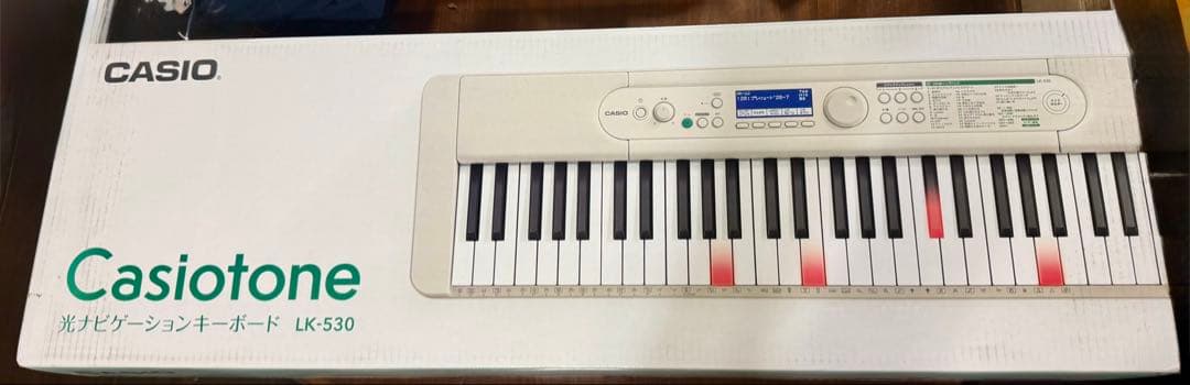【美品】電子ピアノ CASIO Casiotone LK-530