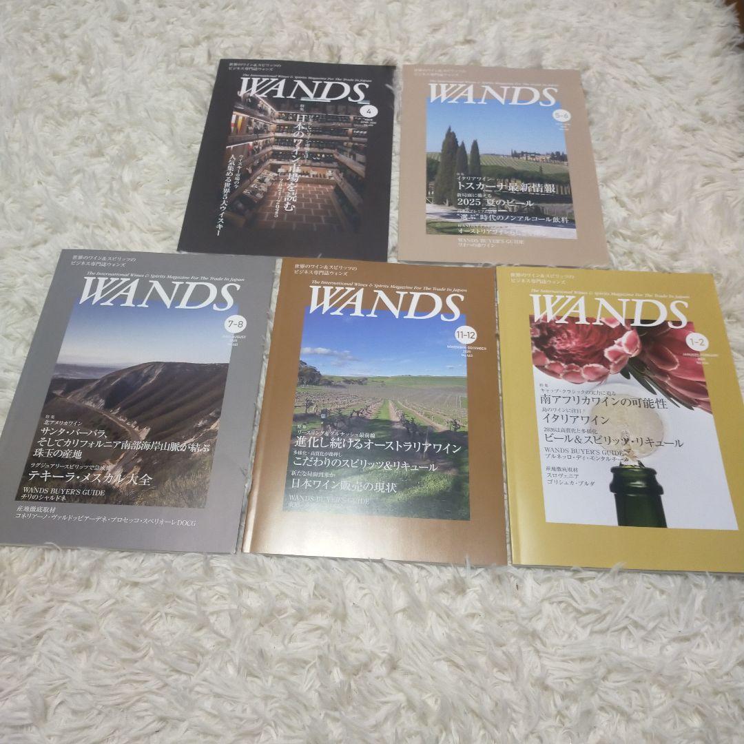 【新品未読誌】WANDS 最新号・特別号を含む 5冊セット