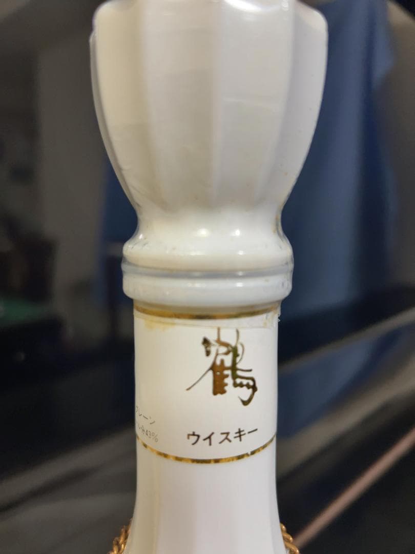 ［新品未開封］NIKKA WHISKY TSURU 陶器ボトル