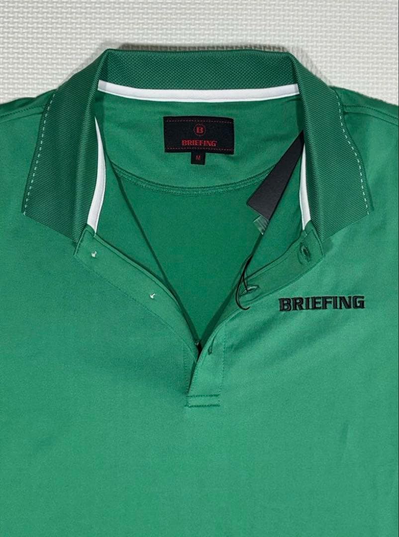 BRIEFING GOLF MS TOUR POLO（GREEN／M）