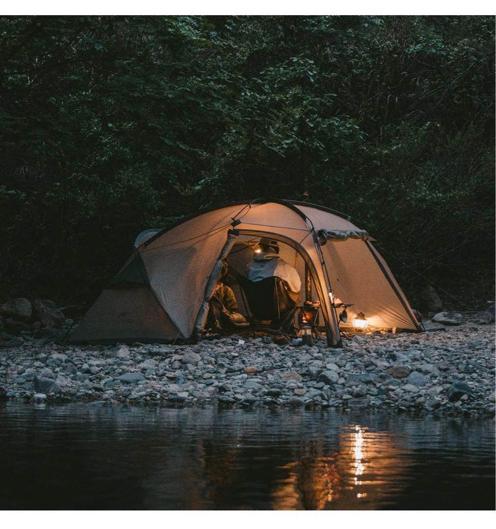【Naturehike】2~4人用 ツールーム 前室付き 軽量 簡単設営 通気性