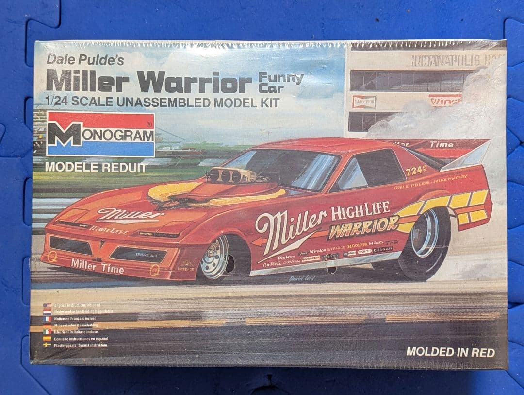 自動車 Miller Warrior Funny Car 1/24 MODEL