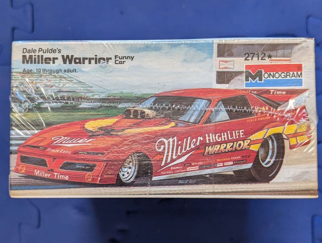 自動車 Miller Warrior Funny Car 1/24 MODEL