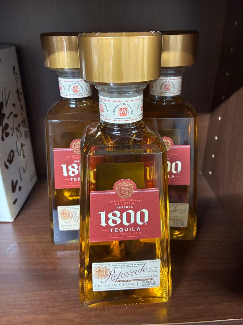 1800 Tequila Reposado 750ml 3本セット