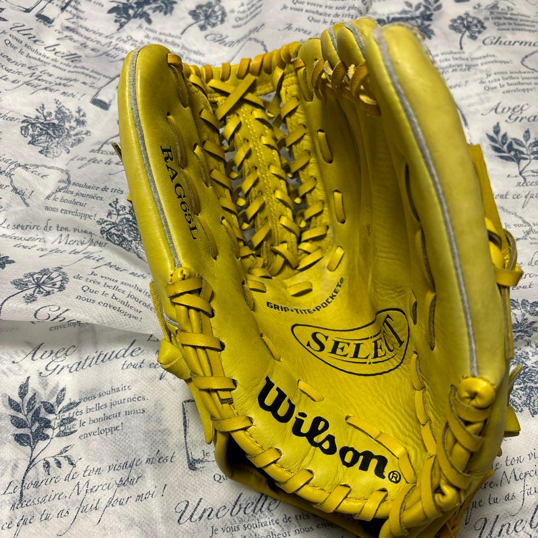 ✨美品✨Wilson グローブ イエロー