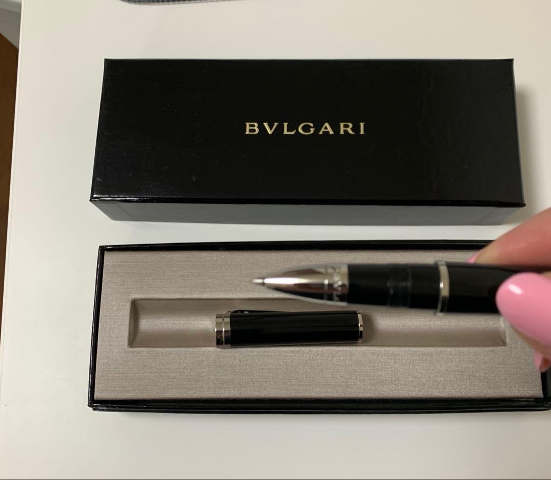 BVLGARI ボールペン 黒 専用ボックス付き