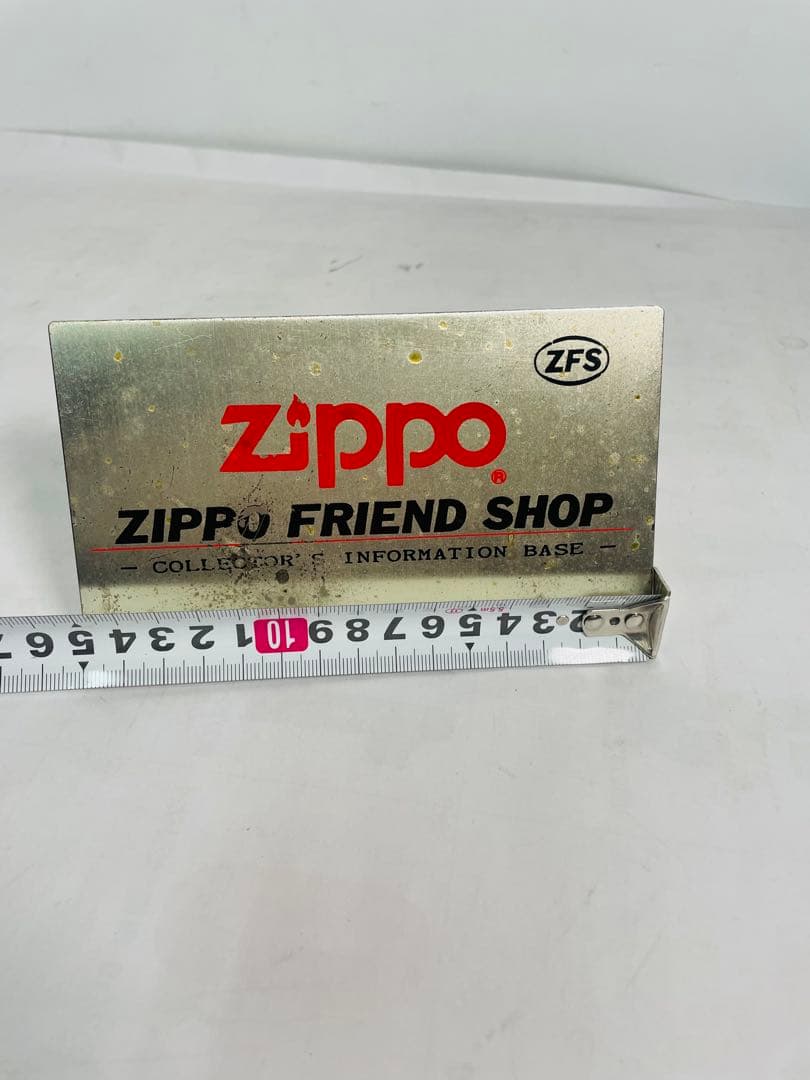 【激レア・希少品】Zippo 公式ショップ専用プレート　非売品