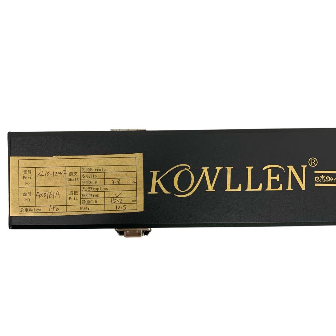 【開封・未使用】KONLLEN ビリヤード キュー 12.5mm 58インチ