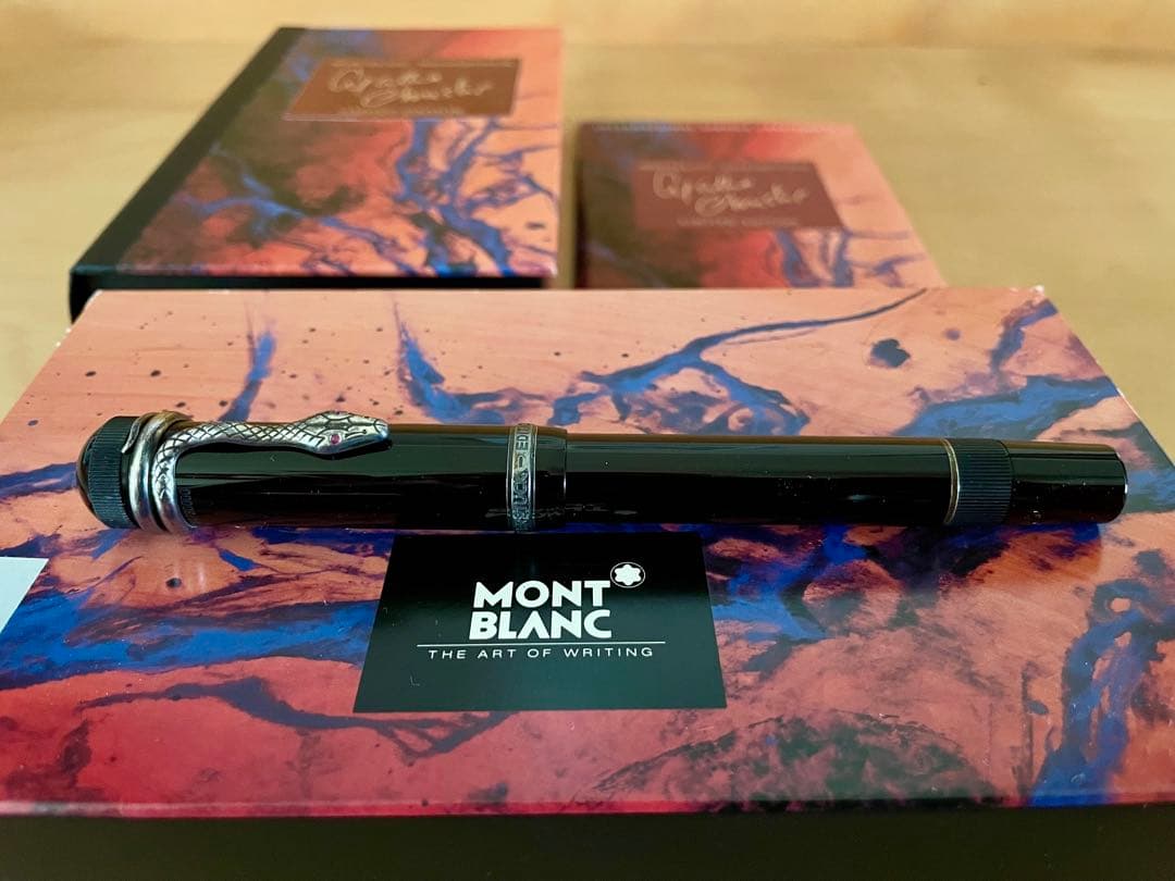 MONTBLANC モンブラン 万年筆 アガサクリスティー