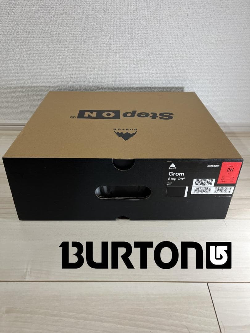 【日本正規品】BURTON Step on GROM ブーツ20.5㎝