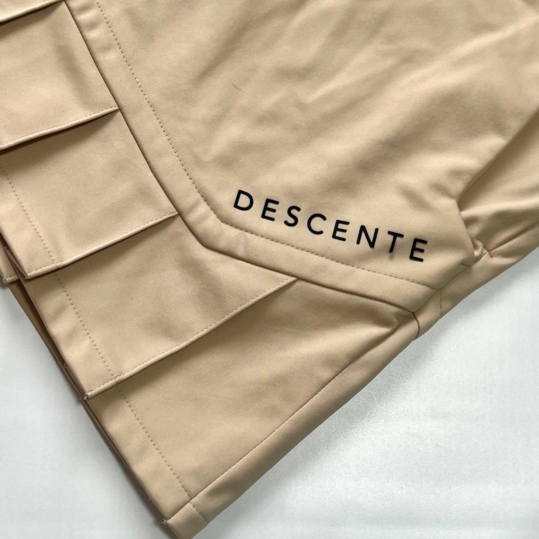 DESCENTE GOLF デサントゴルフ　裏起毛　蓄熱　スカート　S ベージュ