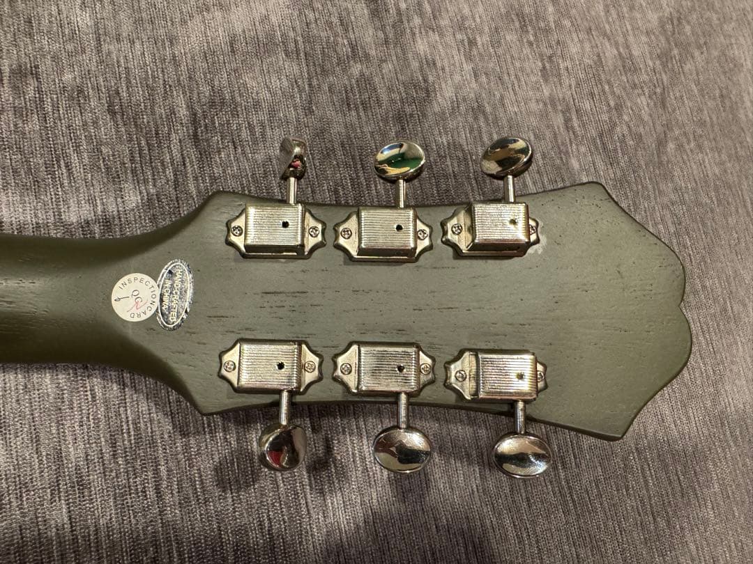 ギター Epiphone Casino Worn Olive Dra
