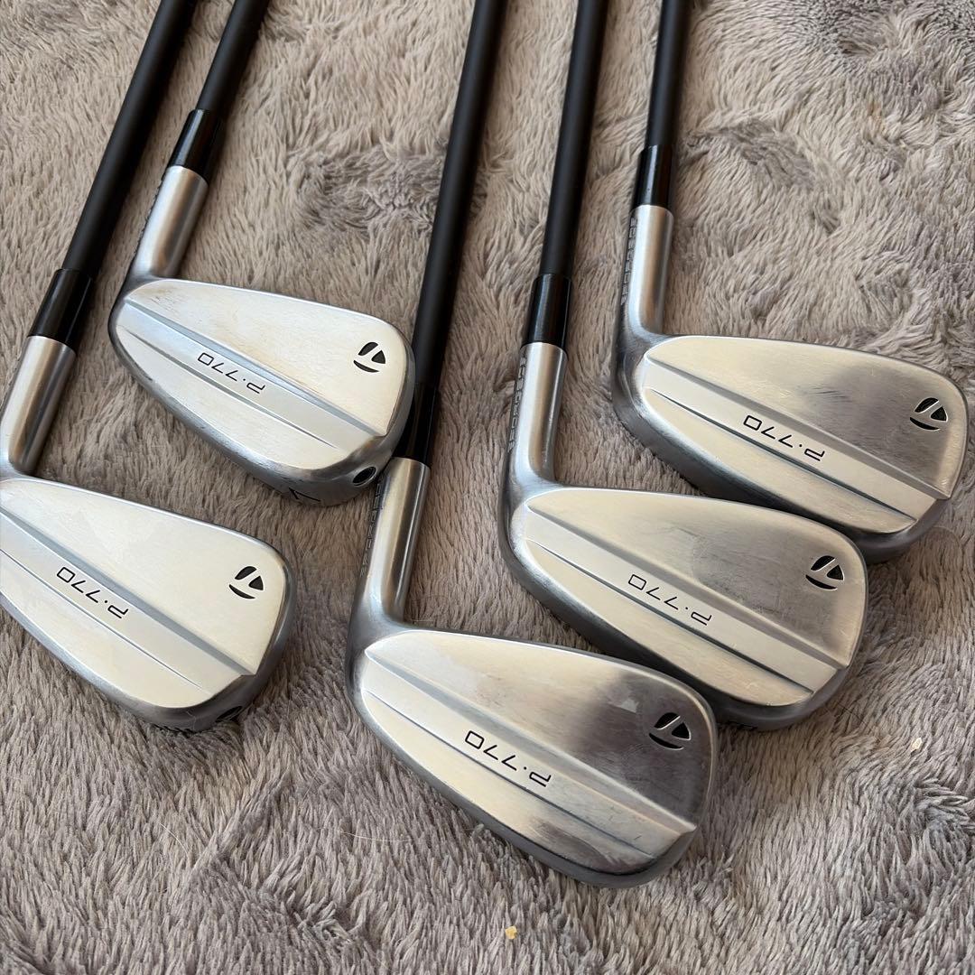 TaylorMade　P770アイアン　５本　TRAVIL IRON85（S)