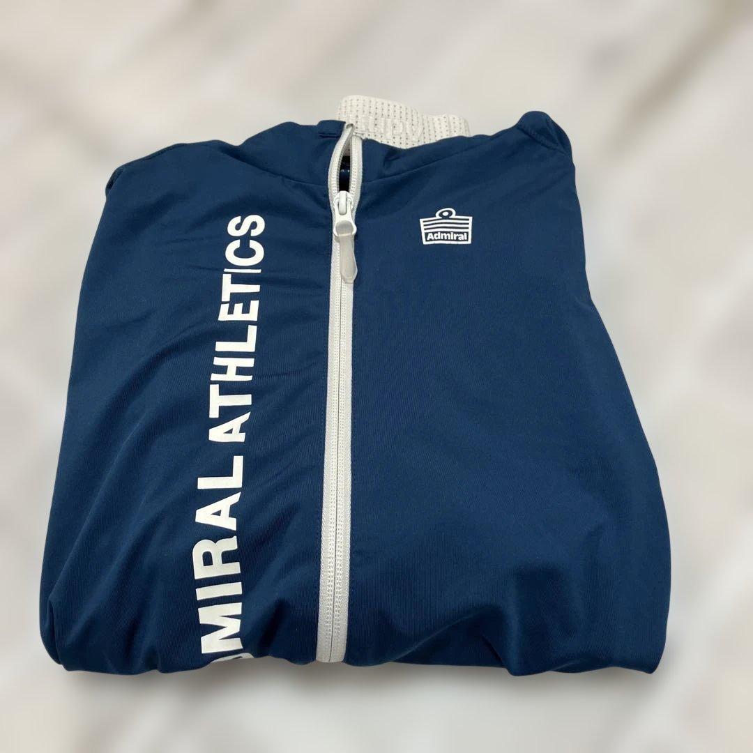 Admiral Athletics フルジップフーディ M ネイビー